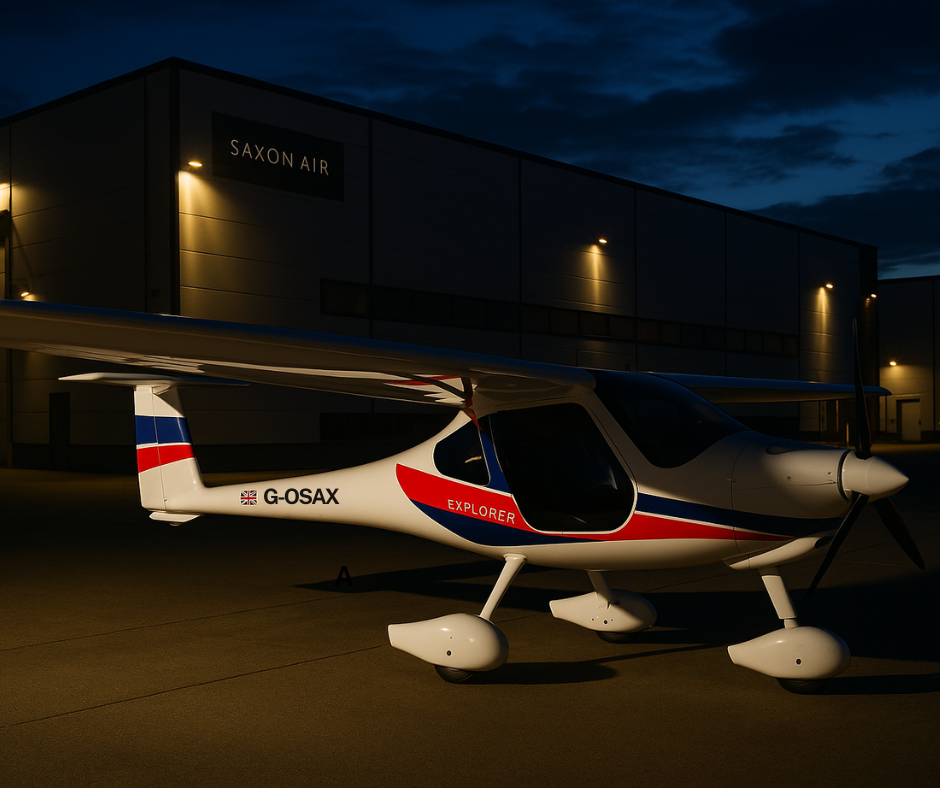 Pipistrel 121 Night Rating – Fixed Package | Saxonair Charter Limited